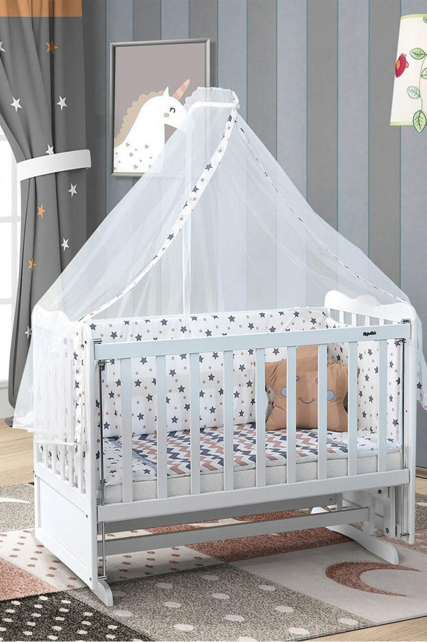 Mother's Side Crib | Baby & Kid | White Mother's Side Crib Bedstead ...